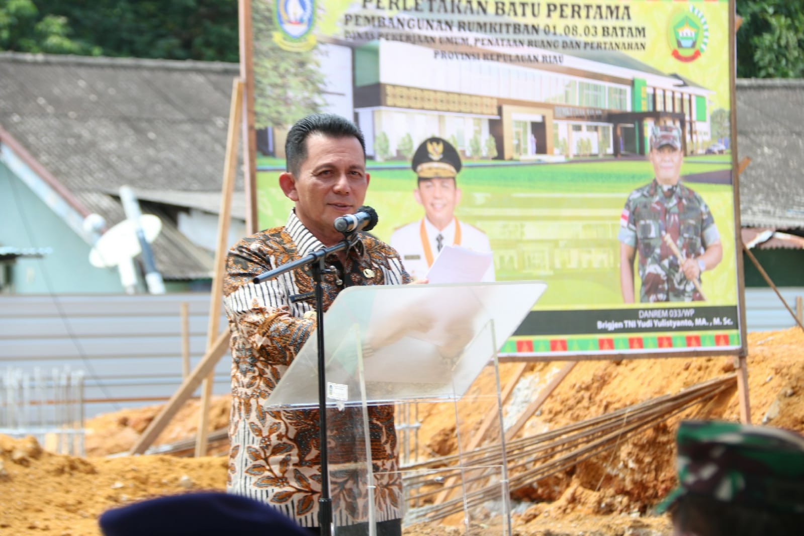 Gubernur Kepri Mulai Pembangunan Rumah Sakit Pembantu TNI AD Batam ...